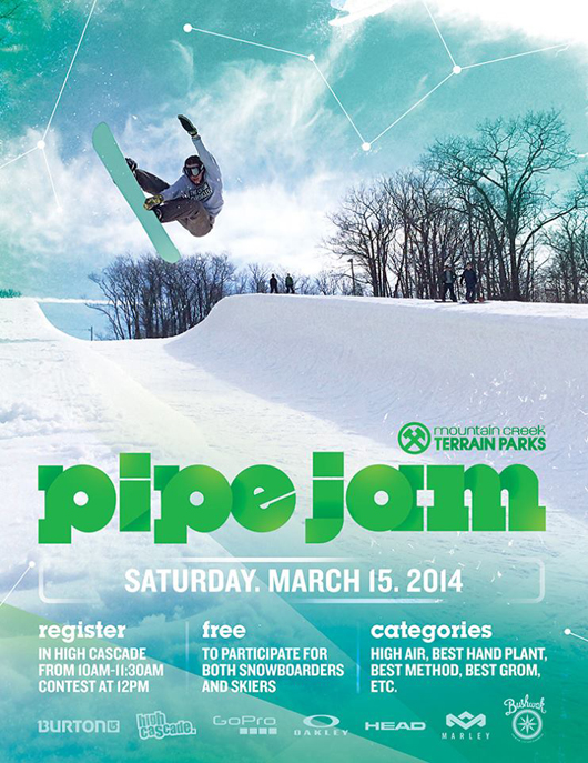 Mountain Creek Spring Pipe Jam | Mount Everest