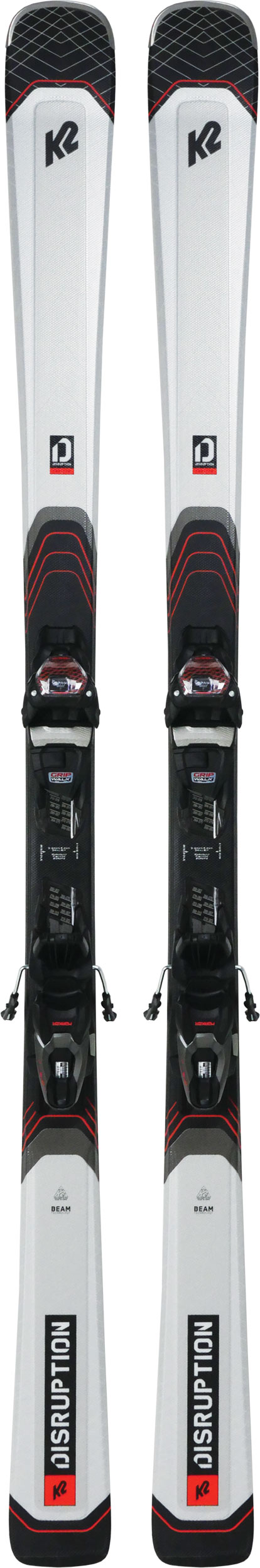 K2 Disruption 76 X Ski + M3 10 Compact Quickclik Ski Binding | Mount ...