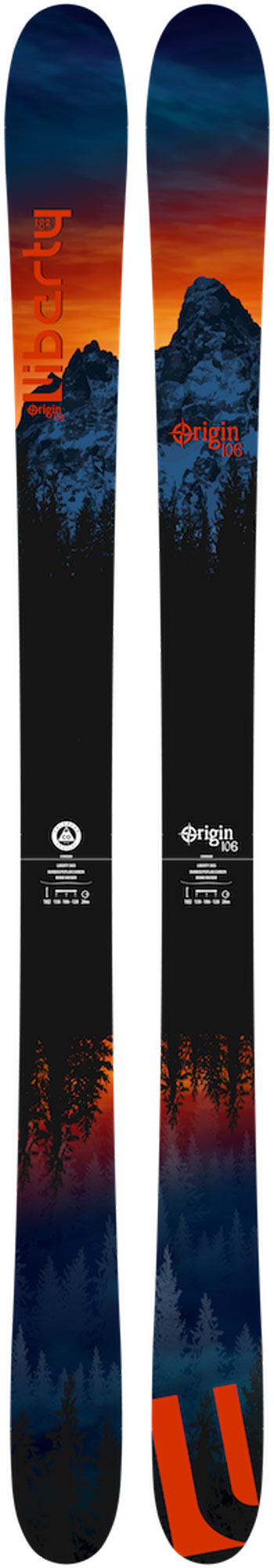 Liberty Origin 106 Ski 2020 | Mount Everest